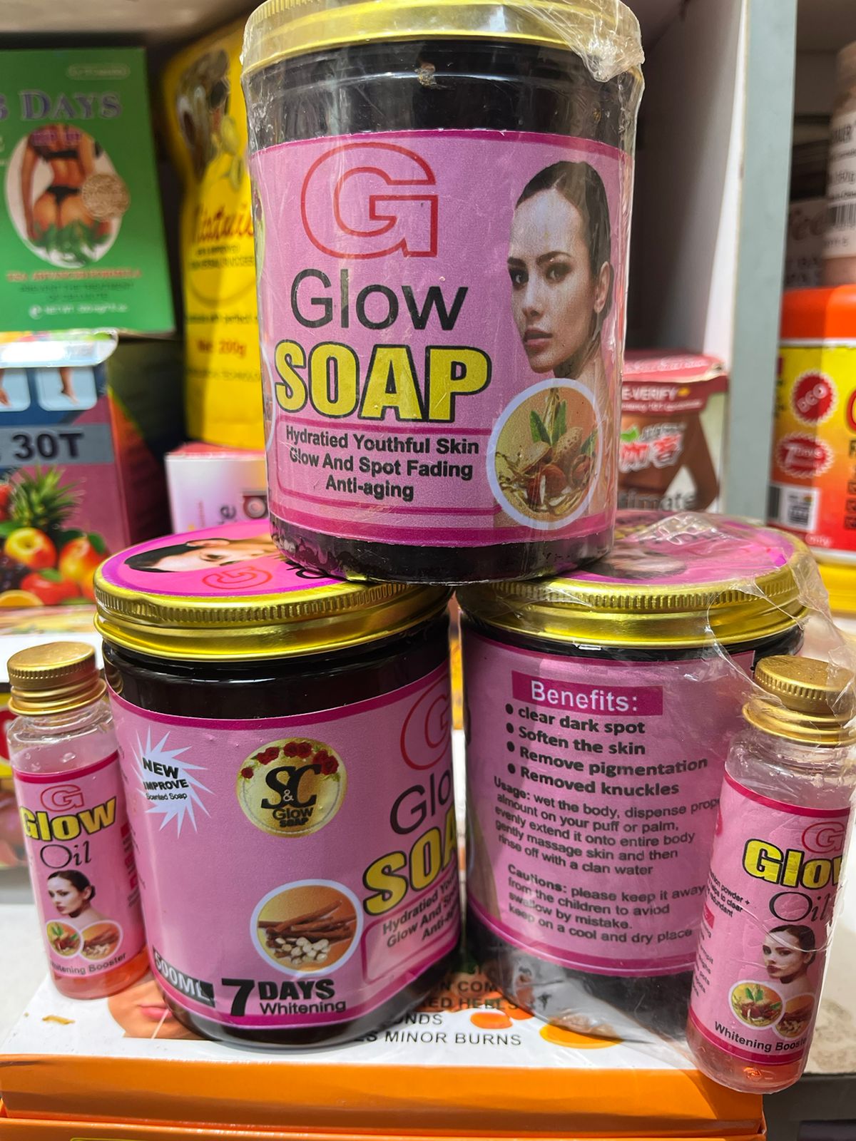 G Glow soap – B-Cosmetics
